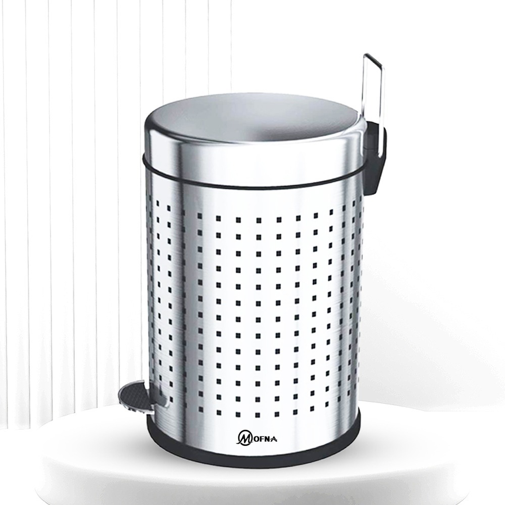 Stainless Steel Perforated Pedal Dustbin at Best Price in New Delhi ...